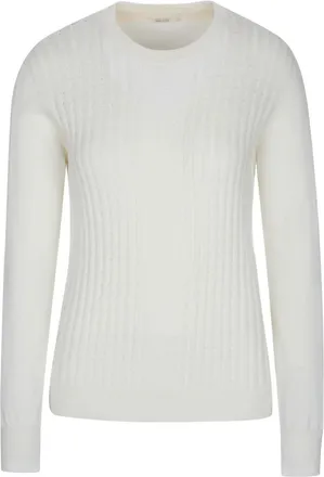 Bally Strickpullover mit Rundhalsausschnitt - - Knitwear - Damen - Beige - XS