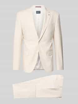 Daniel Hechter Regular Fit Anzug mit Viskose-Anteil