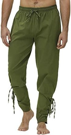 Generic Pantalon de d&eacute;tente pour homme - Pantalon de sport ample - Chino coupe droite - Coupe ample - Pantalon de travail ample avec poches - Pantalon de chef