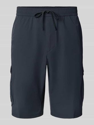 HUGO BOSS Tapered Fit Bermudas mit Cargotaschen