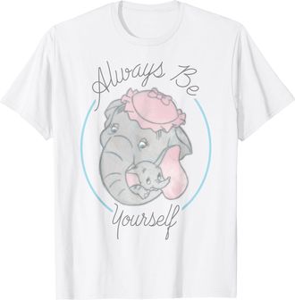 Disney Dumbo And Mom Always Be Yourself Portrait T-Shirt
