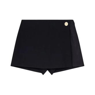 A|X Armani Exchange Up For Party Slim Wrap Shorts - - Shorts - Damen - Schwarzk - 3XS