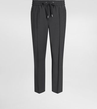 Dolce & Gabbana Jogginghose Aus Wolle - Mann Hosen Und Shorts Grau 46
