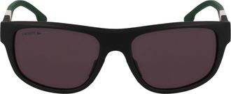 Lacoste L6042S 002 MATTE BLACK/GREY 55/17/145 Herren Sonnenbrillen
