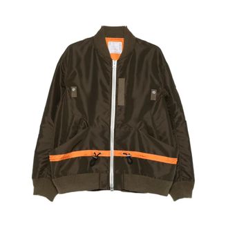 sacai Homme, Vestes, Vert, Taille: L Veste &eacute;l&eacute;gante outerwear