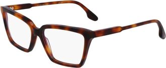 Victoria Beckham Femme, Accessoires, Brun, Taille: ONE Size Acetate Frame