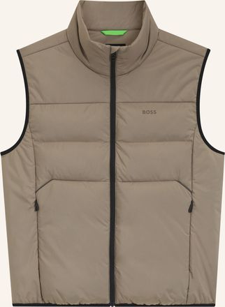 HUGO BOSS Jacke Ow_Urbanex Puffer V Regular Fit gruen