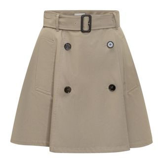 Burberry Femme, Jupes, Gris, Taille: 36 FR Josselyn Skirt