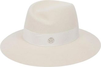 Maison Michel Femme, Accessoires, Blanc, Taille: S Virginie Hat