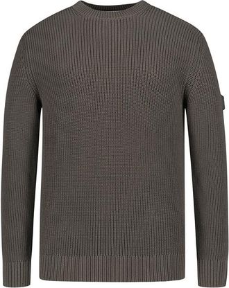 Joop Herren Pullover gr&uuml;n Baumwolle unifarben