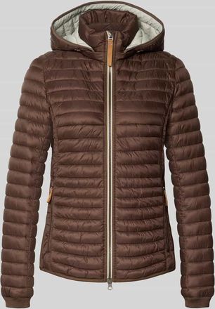 Camel Active Slim Fit Steppjacke mit Zweiwege-Rei&szlig;verschluss