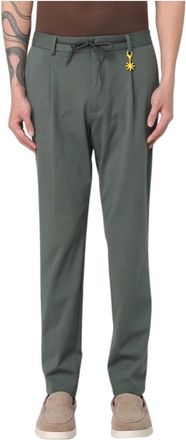 Manuel Ritz Homme, Pantalons, Vert, Taille: L 3832P1688Mc Pantalons
