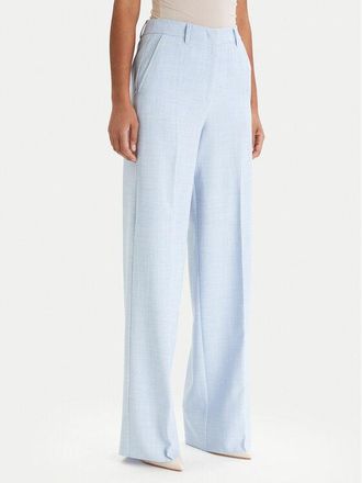 Marella Stoffhose Giunchi 2613131101 Himmelblau Straight Fit