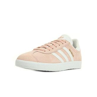 adidas Originals adidas Gazelle, Chaussures de Gymnastique homme, Rose (Vapour Pink F16/white/gold Met.), 38 2/3 EU