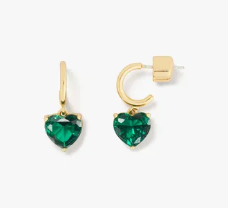 Kate Spade New York My Love Heart Creolen, Klein