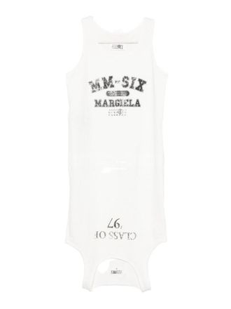 Maison Margiela Robe Courte - Blanc