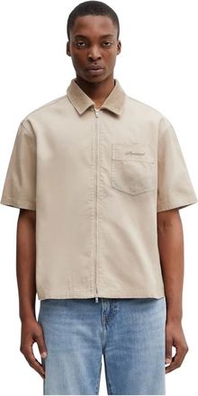Represent Represent, Homme, Chemises, Beige, Taille: L Ramona Zipped Shirt