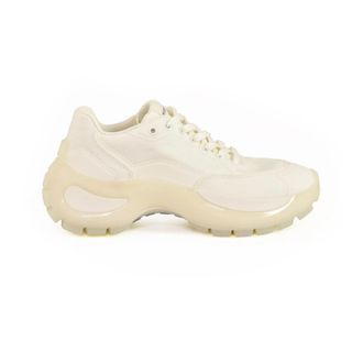 Sportmax Canvas-Sneaker mit Gummisohle - - Shoes - Damen - Wei&szlig; - 36 EU