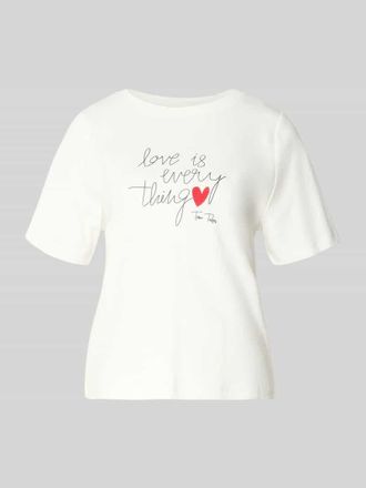 Tom Tailor Relaxed Fit T-Shirt aus reiner Baumwolle