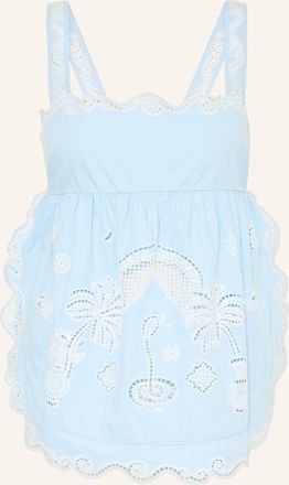 Alemais Al&eacute;mais Top Maizy Mit Lochspitze blau