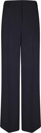 Blanca Vita Femme, Pantalons, Bleu, Taille: 42 FR Pantalon Large Pisa