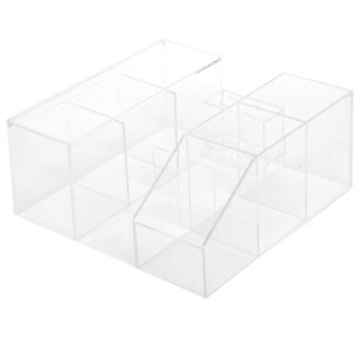 TMISHION Kosmetik Organizer - Acryl Display Rack f&uuml;r Make-up, Nagellack und Beautyprodukte mit klarem Aufbewahrungssystem