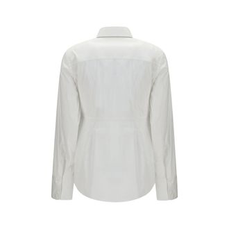 Brunello Cucinelli Cotton-Blend Shirt - White