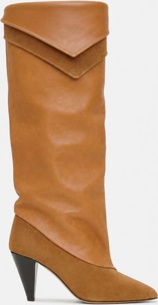 Isabel Marant Bottes Lezra - Femme - Cognac - Taille36 - Isabel Marant