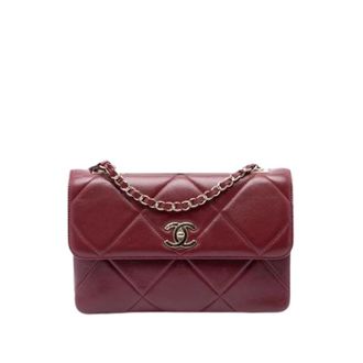 Chanel Pre-owned Classic Flap Shoulder Bag - - Pre-owned - Damen - Rot - ONE SIZE