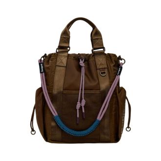 Desigual Femme, Sacs, Brun, Taille: ONE Size Sacs &agrave; dos