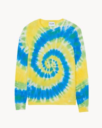 Kujten Pull cachemire col rond tie & dye - Pull Pitt Sunny