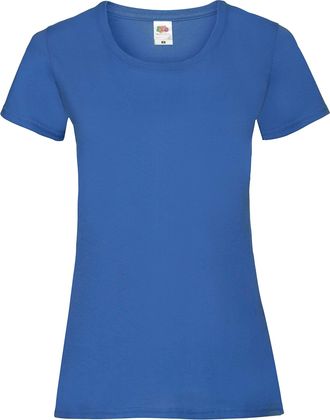 Fruit Of The Loom T-Shirt, Farbe:royal, Gr&ouml;&szlig;e:M