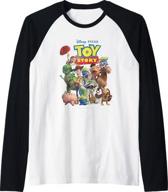 Disney Toy Story The Toys Are Back In Town Raglan