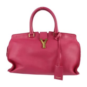Saint Laurent Pre-owned Stoff handtaschen - - Pre-owned - Damen - Rosa - ONE SIZE