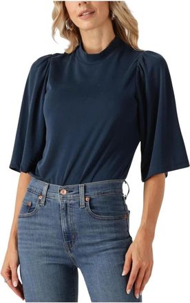 Minus Damen, Blusen & Hemden, Blau, LGr&ouml;&szlig;e