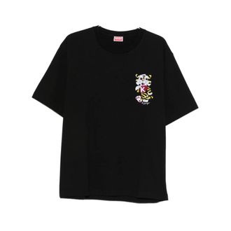 Kenzo Fg55Ts4044Sy 99J T-shirt - - Tops - Herren - Schwarzk - M