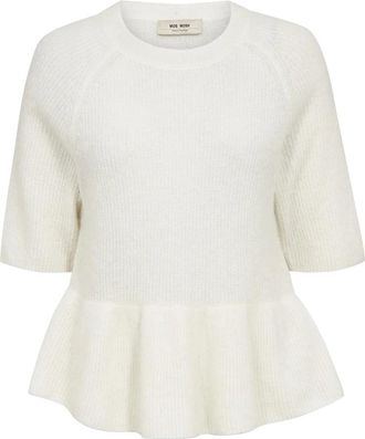 Mos Mosh MOS Mosh, Femme, Pulls, Beige, Taille: 44 FR Maille &agrave; col rond