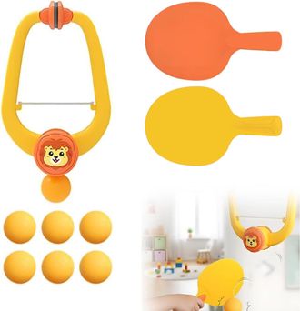 Generic T&uuml;r Tischtennis - Einstellbare T&uuml;r&ouml;ffnung Trainer,Tennis Praxisset Mit Schl&auml;ger - F&uuml;r Familie M&auml;dchen Kinder Home Wohnzimmer Gym Klassenzimmer Spielzi