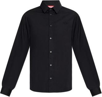 Diesel Homme, Chemises, Noir, Taille: 3XL S-Kinny-Epcl Shirt