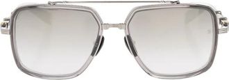 Balmain Officier Sonnenbrille - - Accessories - unisex - Grau - ONE SIZE