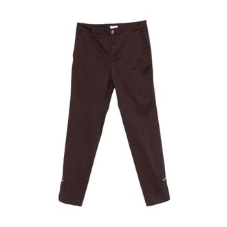 Liu Jo Femme, Pantalons, Brun, Taille: W27 Chinos Slim-fit