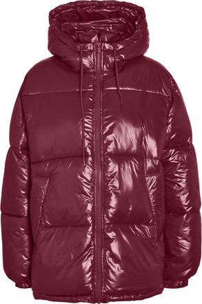 Noisy May Nmallie Shiny Hood Long Jacket Noos