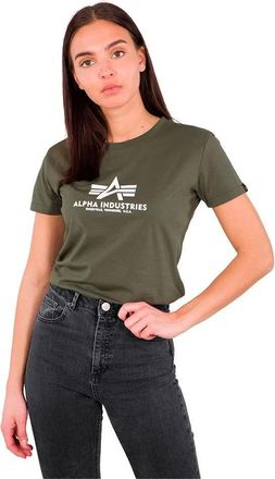 Alpha Industries Alpha Industries New Basic T T-Shirt für Damen Dark Olive