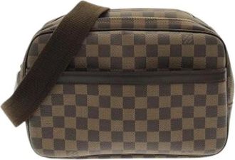 Louis Vuitton Sac bandouli&egrave;re en toile enduite Pre-owned - Homme - Pre-owned - Brun - Taille: ONE Size