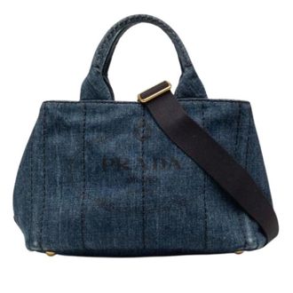 Prada Sac bandouli&egrave;re Pre-owned - Femme - Pre-owned - Bleu - Taille: ONE Size