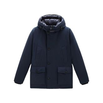 Woolrich Arctic Anorak - Homme - Vestes - Bleu - Taille: XL