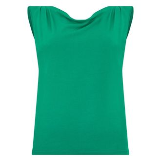 Alberta Ferretti &Auml;rmelloses Oberteil gr&uuml;n - - Tops - Damen - Gr&uuml;n - S