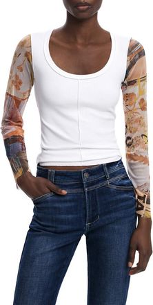 Desigual TS_Amara, 1001 RAW, S