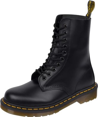 Dr. Martens 1490 Smooth 59 Last BLACK, Unisex-Erwachsene Combat Boots, Schwarz (Black), 44 EU (9.5 Erwachsene UK)