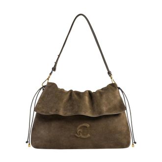 Coccinelle Lidia Suede Bim - Femme - Sacs - Brun - Taille: ONE Size